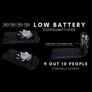 Cell Phones & Accessories | Cooling Built In Fan For Body Face Hair ...